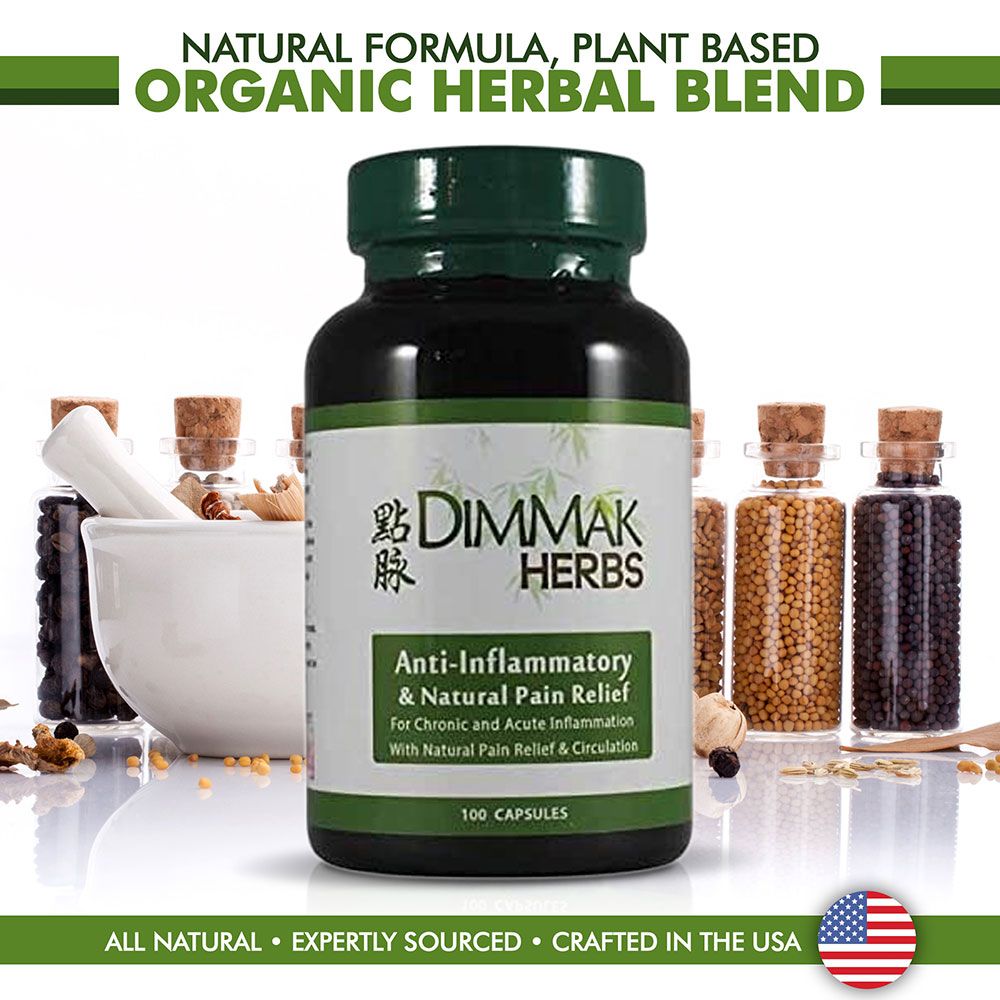 Natural Inflammation And Pain Relief Supplement Dimmak Herbs