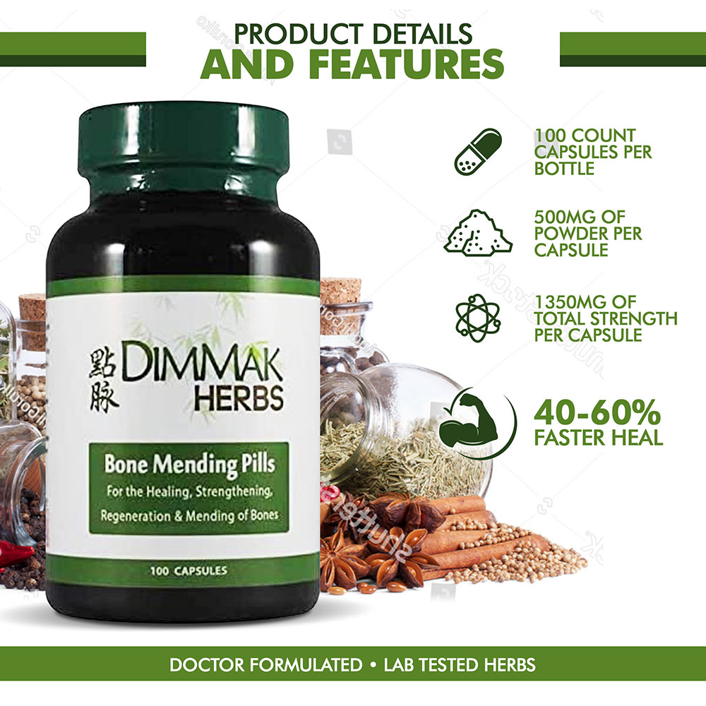 Bone Mending Pills - Bone Healing & Fracture Healing